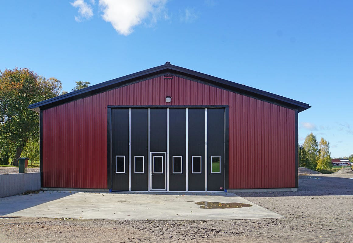 Bli inspirerad! Referensexempel: Verkstad med maskinhall, Götene - BORGA