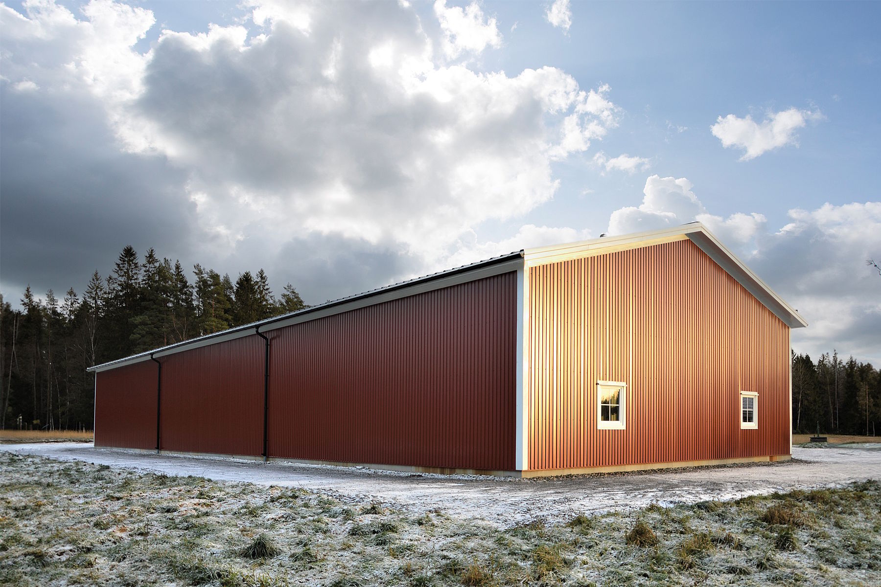 Bli inspirerad! Referensexempel: Verkstad och maskinhall, Ryssby - BORGA