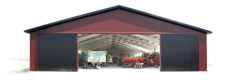 Maskinhall för lantbruket - Stålhallar av högsta kvalitet | BORGA