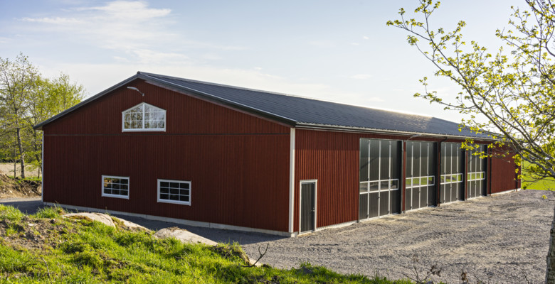 Maskinhallar för lantbruket - Vi hjälper dig att bygga maskinhall | BORGA