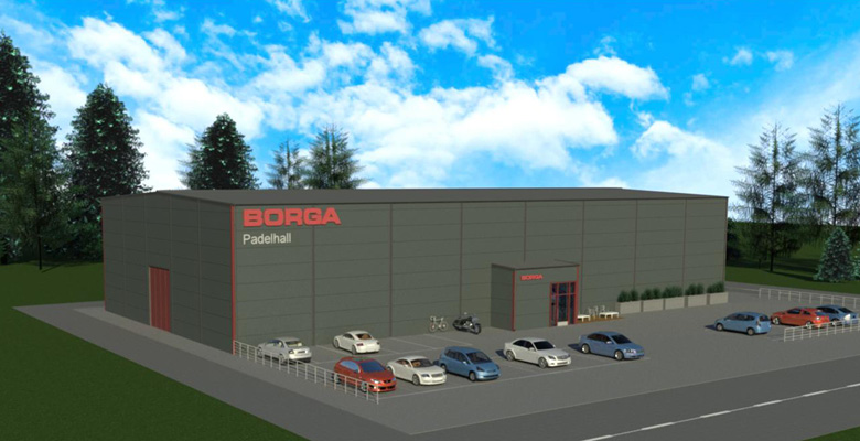 Padelhall | Vi hjälper dig att bygga hall för padel | BORGA