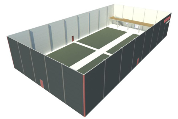 Padelhall | Vi hjälper dig att bygga hall för padel | BORGA